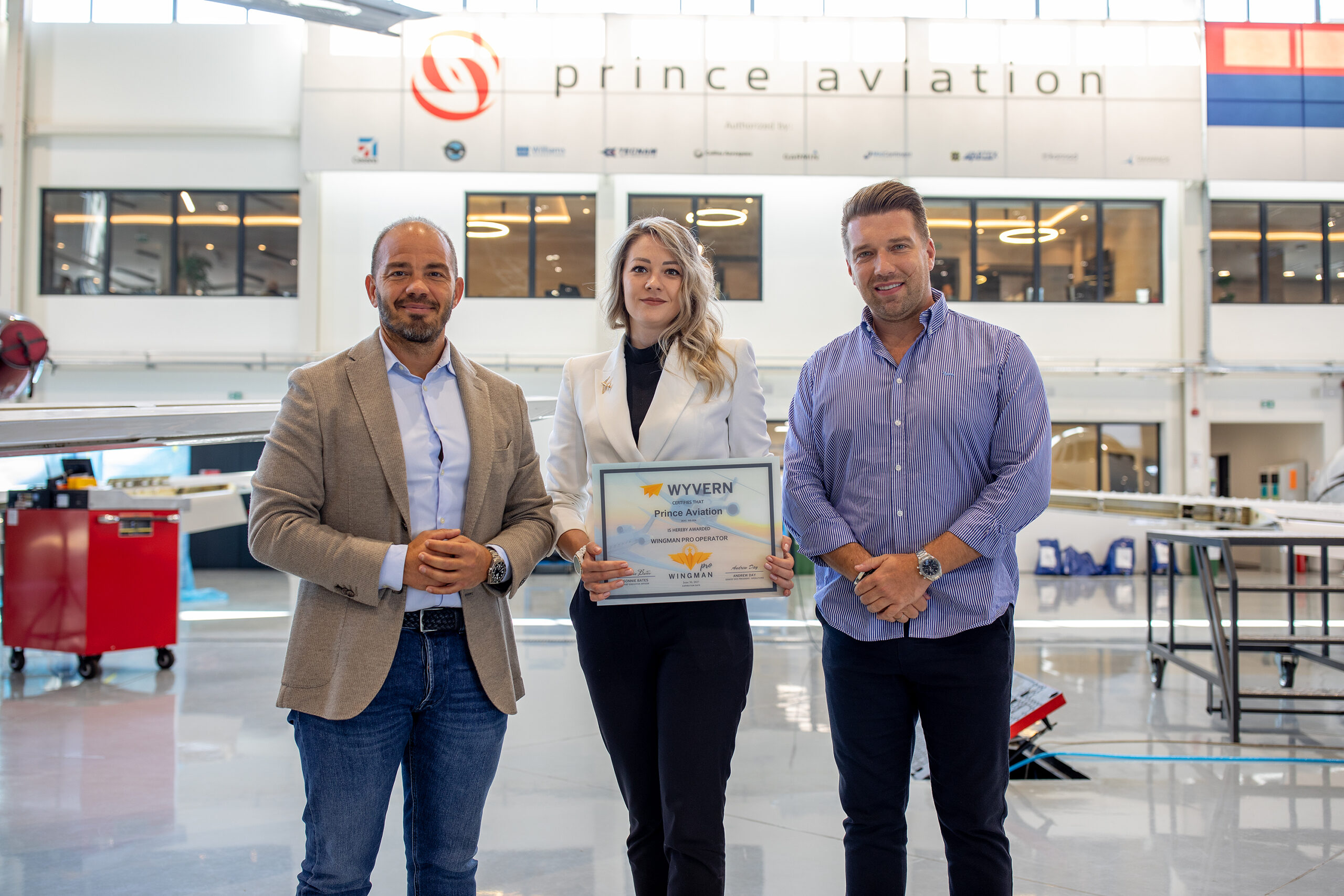 Prince Aviation Reaffirms Elite Safety Status with Wingman PRO Renewal ...